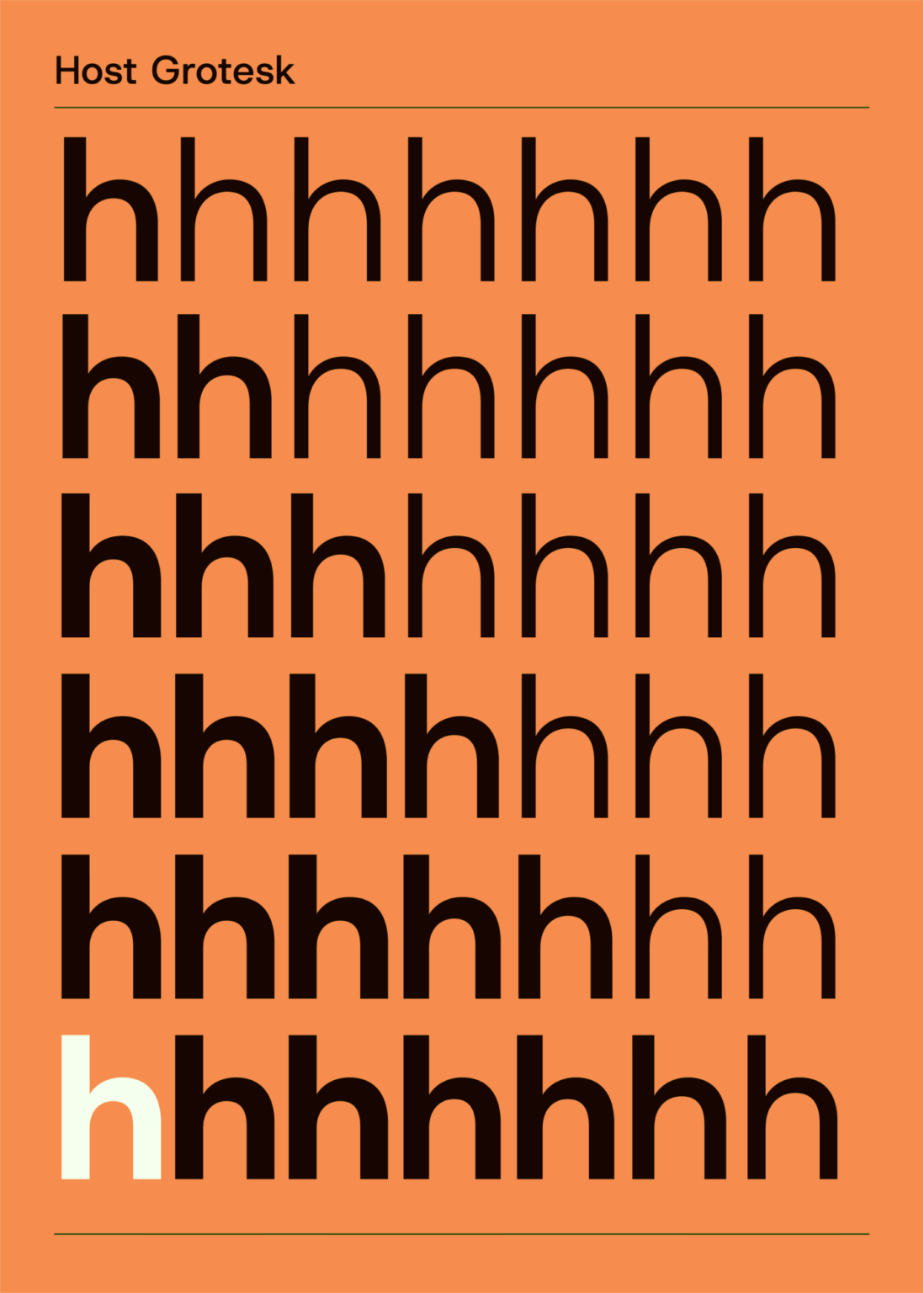 Host Grotesk — Element Type Foundry