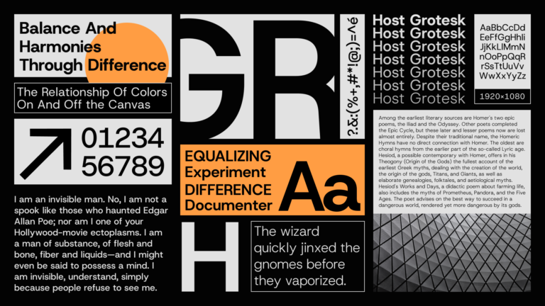 Host Grotesk — Element Type Foundry