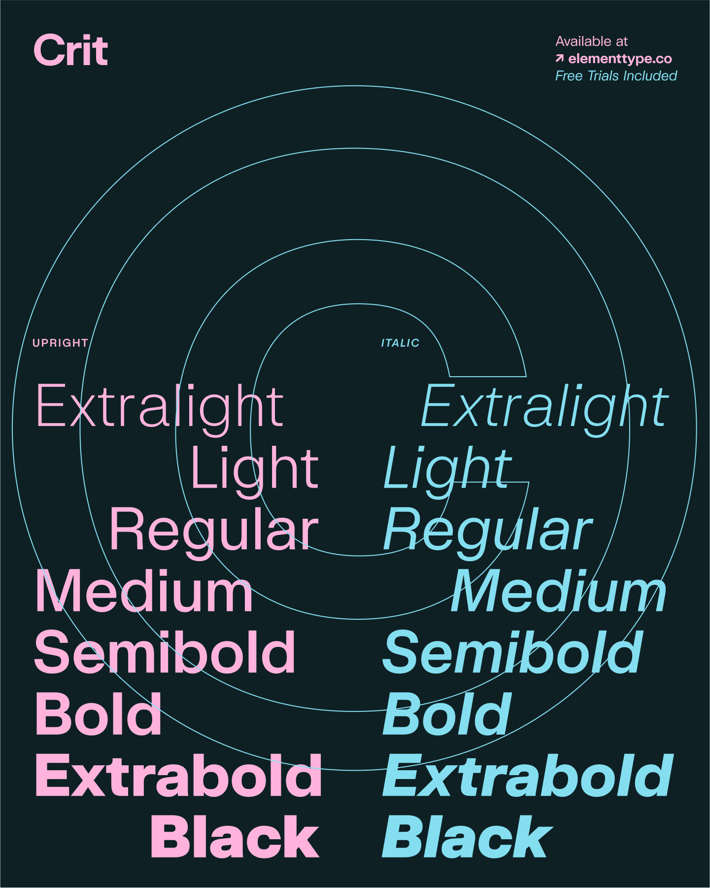 Crit — Element Type Foundry